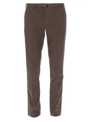 Incotex Pantalone In Cotone - Brown
