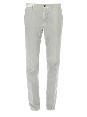 Incotex Jeans Con Patch Logo - Grey