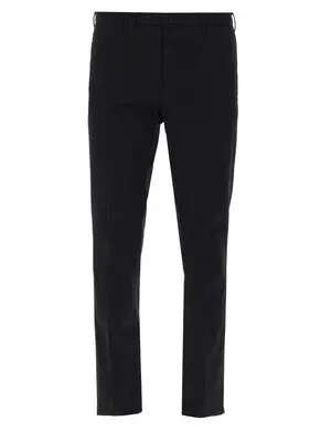 Incotex Pantalone In Cotone - Black