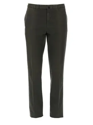 Incotex Pantalone In Cotone - Green