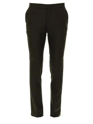 Incotex Pantalone In Lana - Green