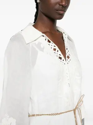 Zimmermann Indra Embroidered Maxi Dress