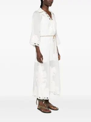 Zimmermann Indra Embroidered Maxi Dress