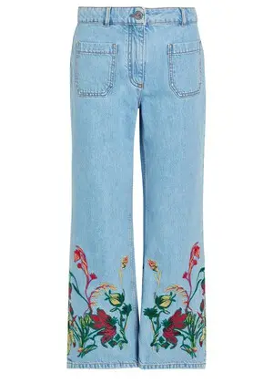 Etro Embroidered Jeans For Women