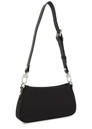 VIVIENNE WESTWOOD Tasha Twill Shoulder Bag - Black