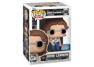 FUNKO Pop! Rocks John Lennon 2021 Fall Convention Exclusive Figure #240 - Multicolor