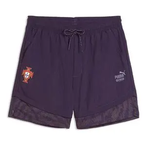 PUMA X Portugal X Salehe Bembury King Relaxed Shorts - Deep Plum