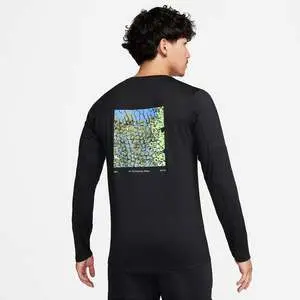 Nike Dri-fit Element Long Sleeve Crew Running T-shirt