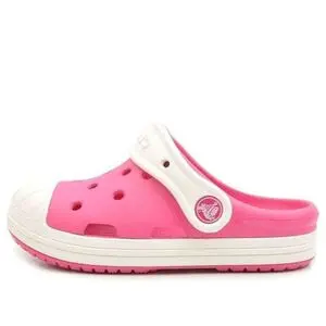 CROCS Small Outdoor Flat Heel Sports Sandals - Pink