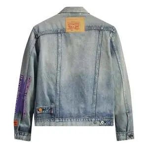 Heron Preston X Levi's Trucker Jacket "concrete Vintage Wash