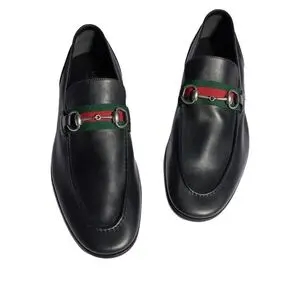 Gucci Como Loafer - Variation Black