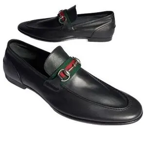 Gucci Como Loafer - Variation Black