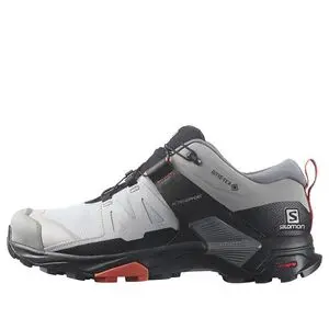 SALOMON X Ultra 4 Wide Gore-tex Athletic Shoes - Gray/black