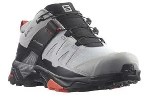 SALOMON X Ultra 4 Wide Gore-tex Athletic Shoes - Gray/black