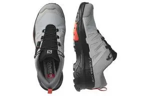 SALOMON X Ultra 4 Wide Gore-tex Athletic Shoes - Gray/black