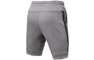 Nike Alphabet Logo Printing Lacing Loose Shorts Gray