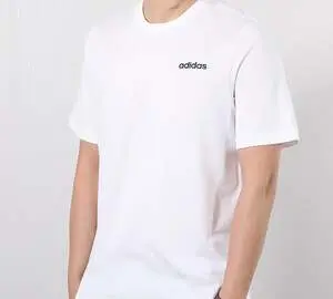 Adidas E Pln Tee Round Neck Casual Sports Short Sleeve