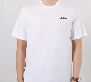 Adidas E Pln Tee Round Neck Casual Sports Short Sleeve