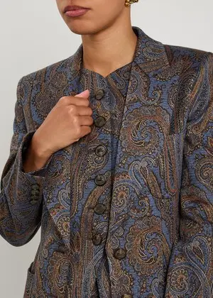 Etro Paisley-jacquard Blazer