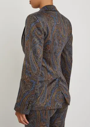 Etro Paisley Jacquard Blazer