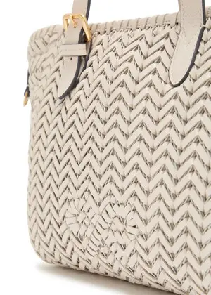 ANYA HINDMARCH Neeson Small Woven Leather Tote