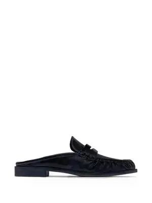 Bernardo Tilda Penny-slot Mules - Black