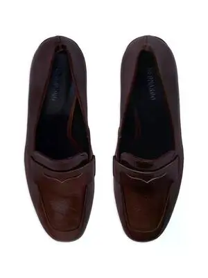 Bernardo Nevaeh Leather Pumps - Brown