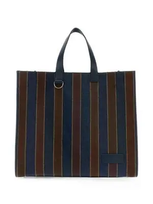 Fendi Pequin Shoulder Bag - Blue