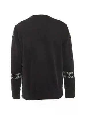Alexander McQueen Embroidered Skull Sweatshirt