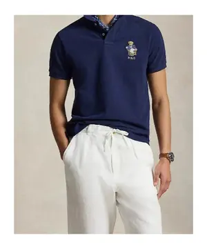 Polo Ralph Lauren Bear Embroidered Polo Shirt