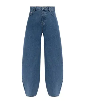 BY MALENE BIRGER Belt Loop Jeans - Blue