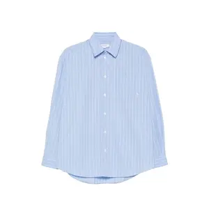 SPORTY  RICH Sporty & Rich Striped Long Sleeve Shirt - No