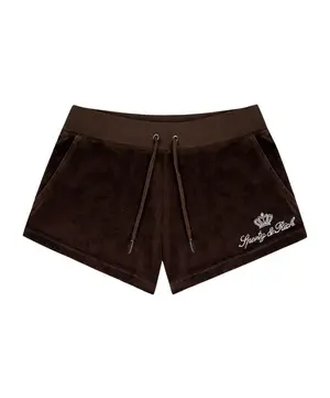SPORTY  RICH Drawstring Shorts