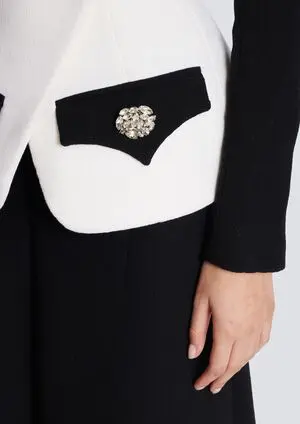 Balmain Double Crepe Jacket