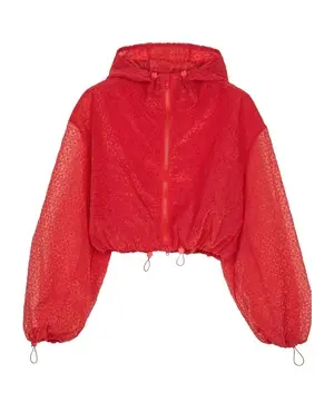 Cecilie Bahnsen Drawstring Jacket - Red