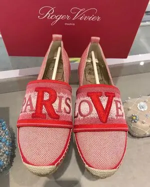 ROGER VIVIER Embellished Espadrilles