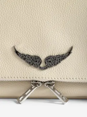 Zadig&Voltaire Rock Logo Plaque Clutch Bag - Flash