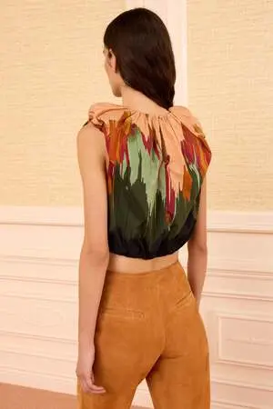 Ulla Johnson Gracie Cotton Top - Agate