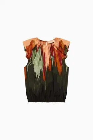 Ulla Johnson Gracie Cotton Top - Agate