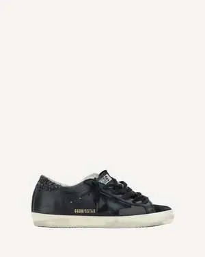 GOLDEN GOOSE Super Star Sneakers - Black