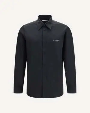 Givenchy Embroidered Poplin Shirt