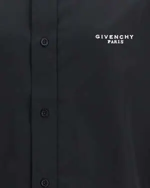Givenchy Embroidered Poplin Shirt