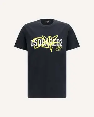 Dsquared2 Cotton Printed T-shirt