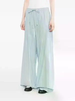 MARINA YEE Striped Drawstring Trousers