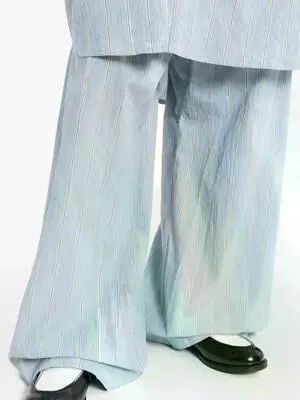 MARINA YEE Striped Drawstring Trousers