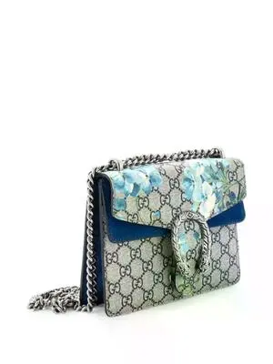 Gucci Dionysus Blooms Print Gg Coated Canvas Mini Shoulder Bag