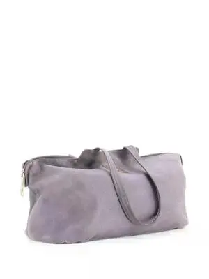 Fendi Ff Chain Nubuck Tote Bag