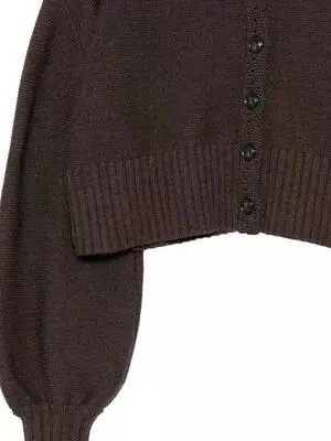 LOW CLASSIC Puff Sleeve Cardigan