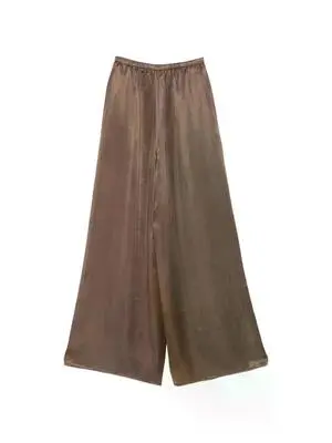 RUOHAN Satin-finish Elasticated-waist Trousers