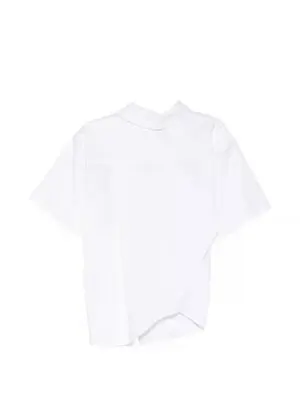 SYSTEM Asymmetric Button-up Shirt